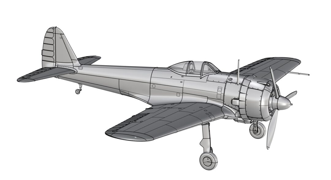 Nakajima Ki-43 Hayabusa 1/72 – new kit announcement at Tokyo Fair ...